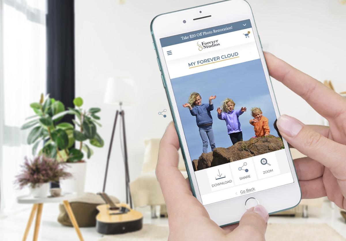 Cloud Storage & Sharing for Photos & Videos | Forever Studios